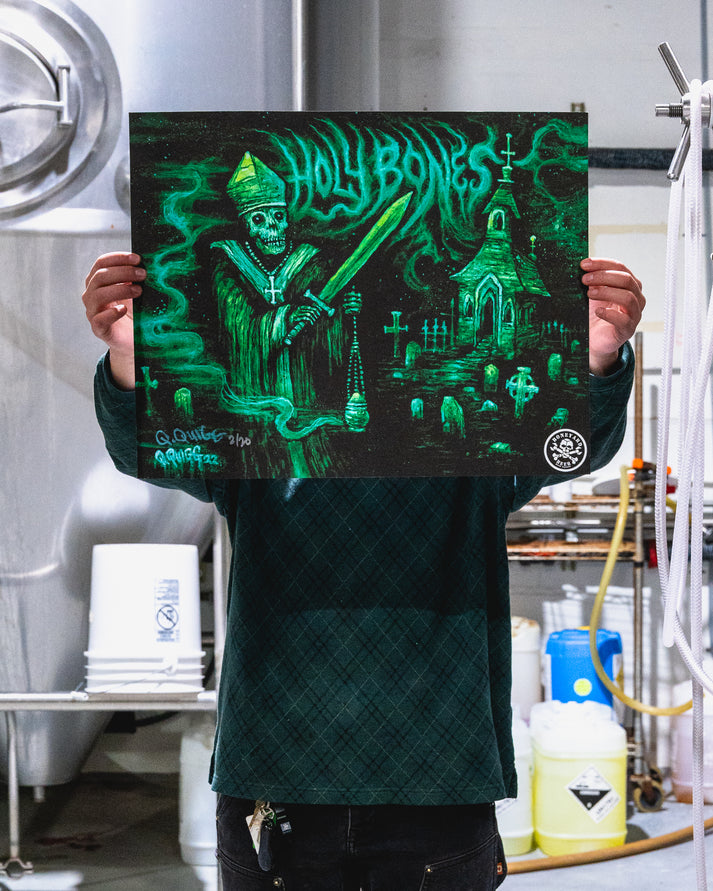 Holy Bones Print – Boneyard Beer